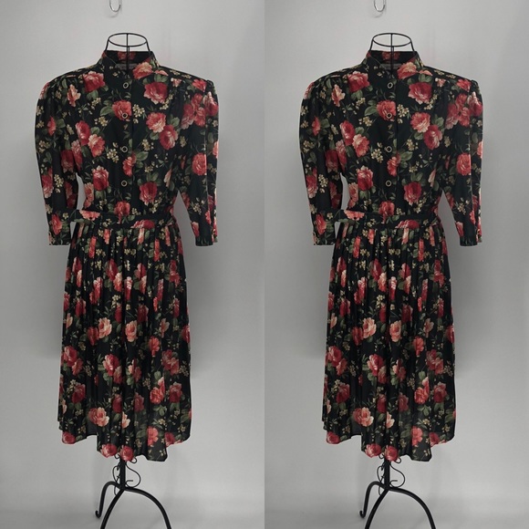 Vintage | Dresses | Vintage 7s Victorian Cottagecore Dress 4 | Poshmark